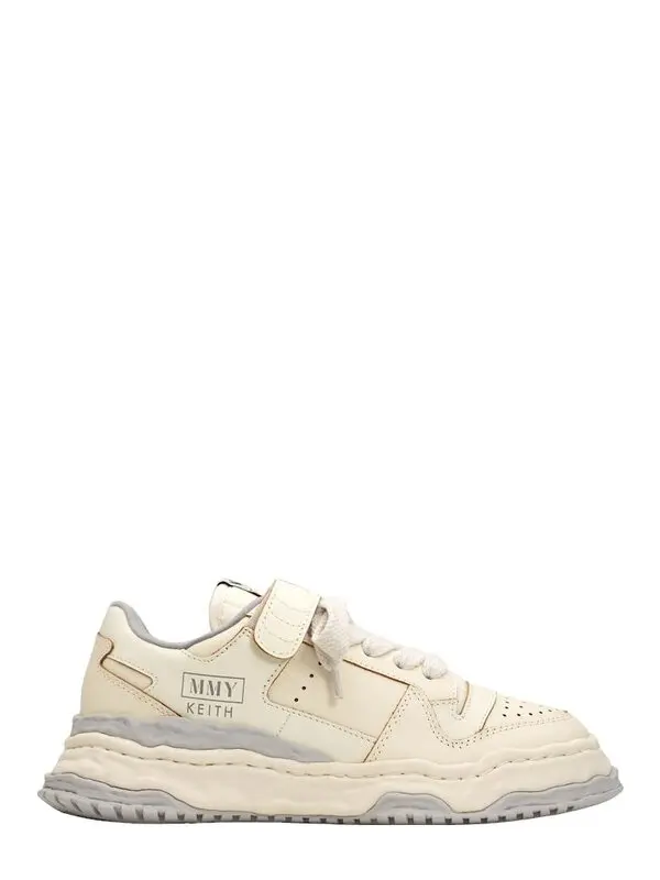 Mihara Yasuhiro Keith Og Sole Leather Sneakers - White