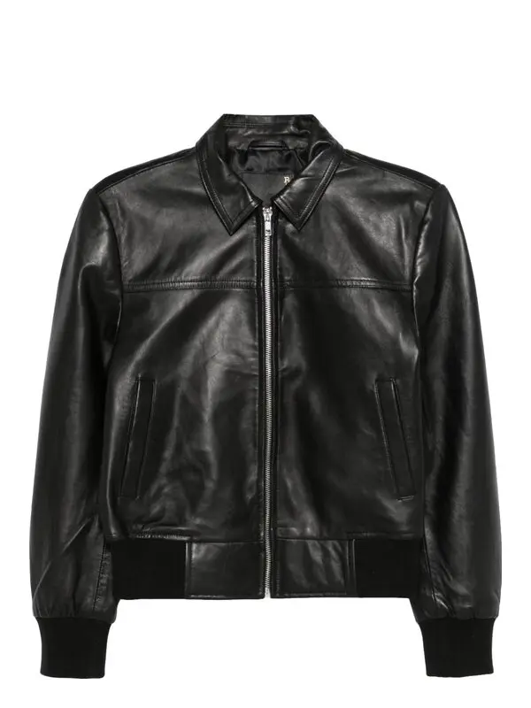 R13 Leather Jacket - Black