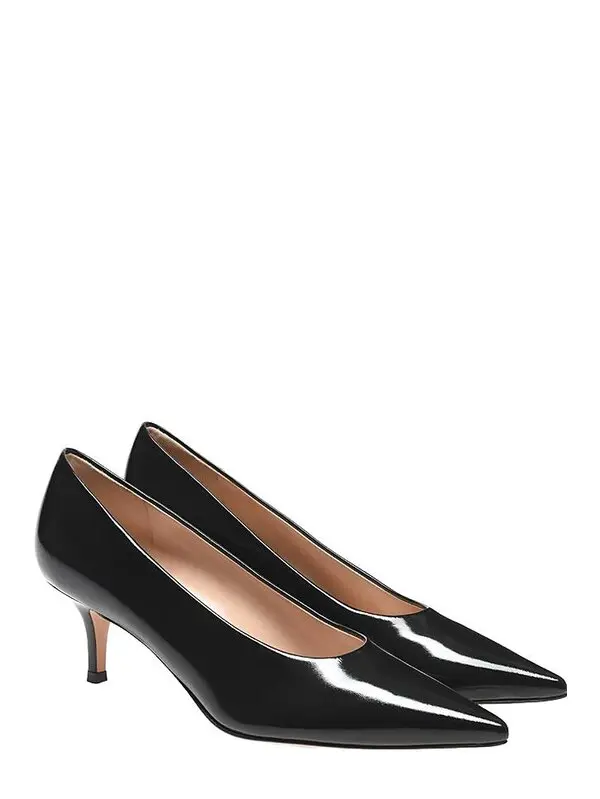 GIANVITO ROSSI Robbie 55 Pumps - Glossy Black