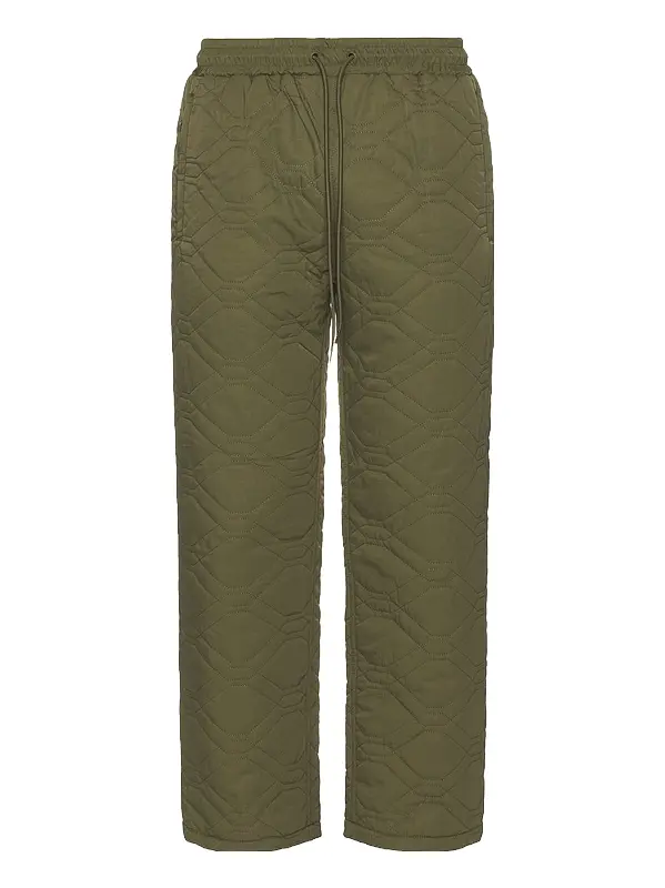 THE HUNDREDS Link Sweatpants In Green - Military Green