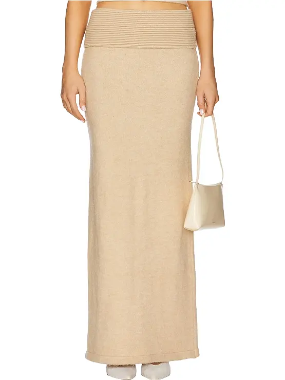 NAKEDVICE The Eve Skirt - Sand