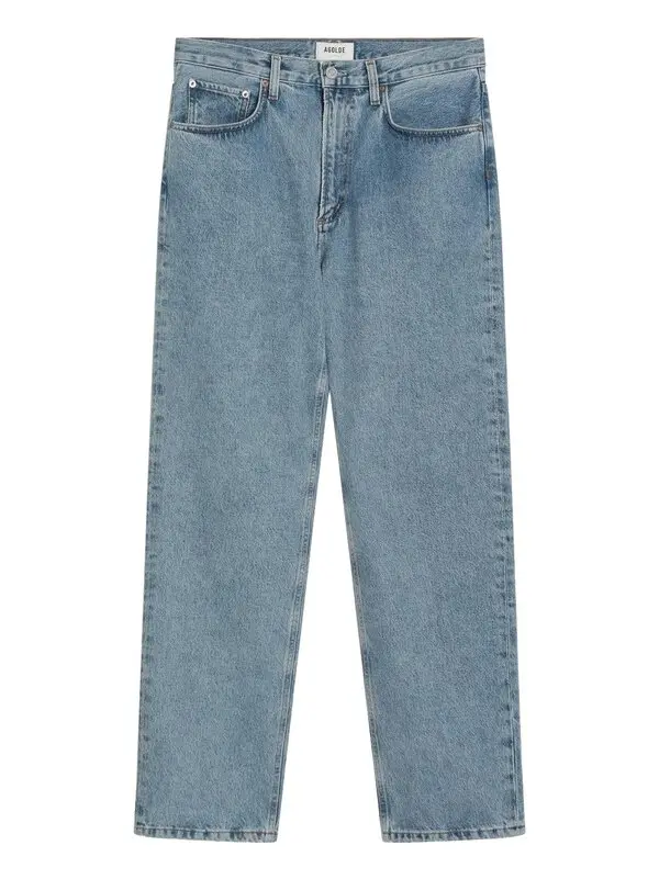 AGOLDE Jeans In Regenerated Cotton Denim - Light Blue