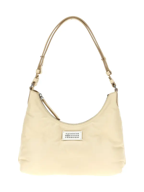 MAISON MARGIELA Glam Slam Hobo Small Shoulder Bag - White
