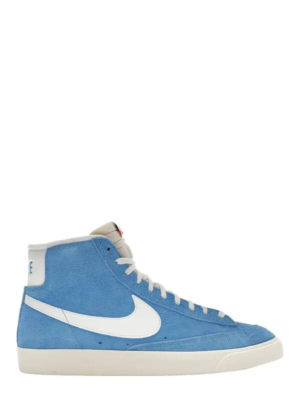 Nike Blazer Mid '77 Premium Sneakers - University Blue/sail/muslin