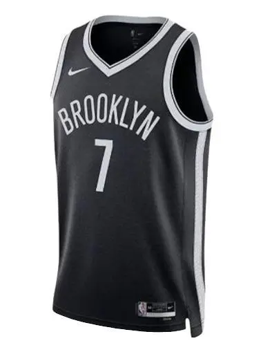 Nike Brooklyn Nets Icon Edition 2022/23 Nba Swingman Jersey - Black