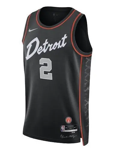 Nike Drifit Nba Swingman Cade Cunningham Detroit Pistons City Edition 2023/24 Jersey - Black