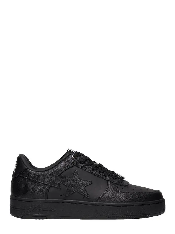 BAPE A Bathing Ape Sta Triple Sneakers - Black