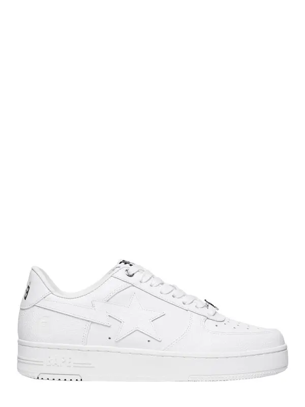 BAPE A Bathing Ape Sta Triple Sneakers - White