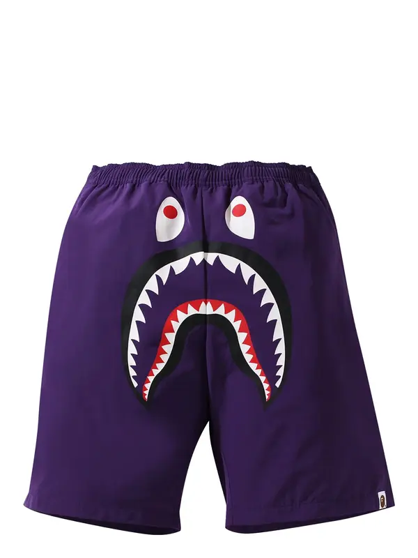 BAPE Shark Board Shorts - Purple