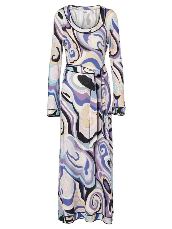 Rixo Vero Printed Maxi Dress - Multicoloured
