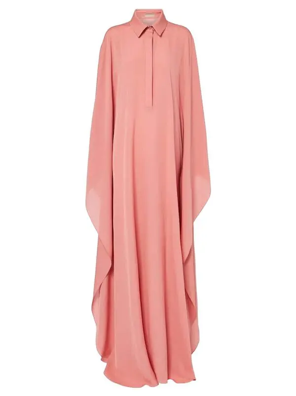Elie Saab Silk Kaftan - Pink