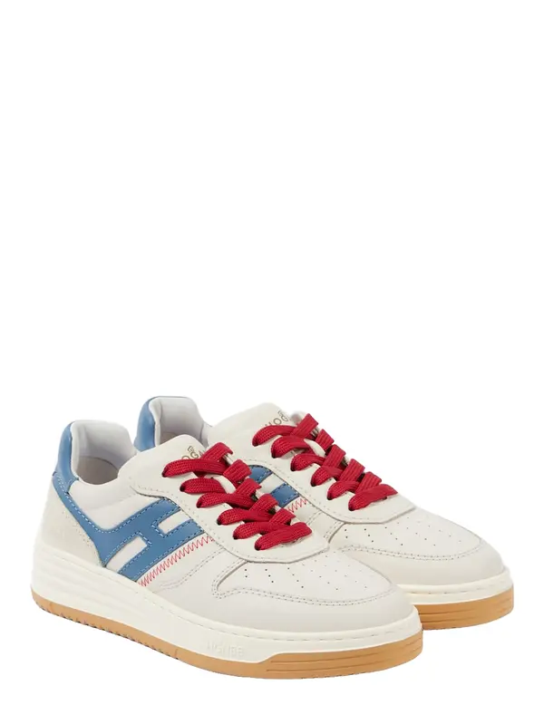 Hogan H630 Leather Sneakers - White