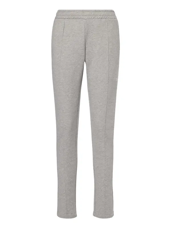 Attico Cotton Fleece Sweatpants - Grey