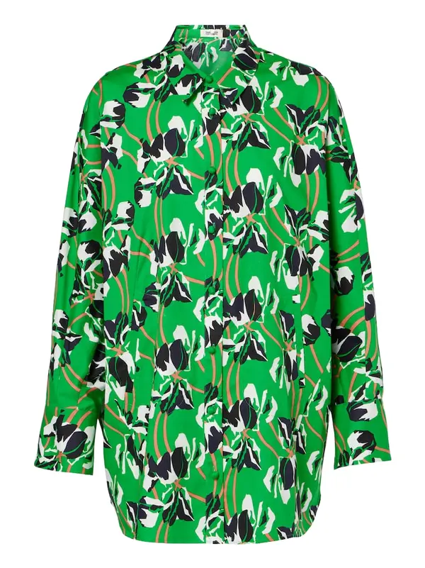 Diane Von Furstenberg Caleb Printed Blouse - Multicoloured