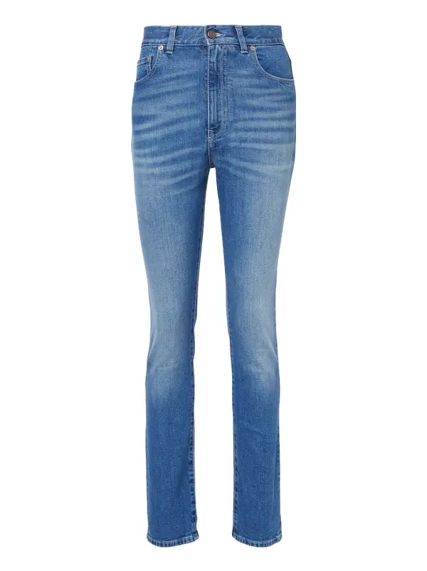 Chloé High-rise Slim Jeans - Blue