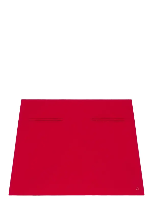COURREGES Heritage Pockets Mini Skirt - Red