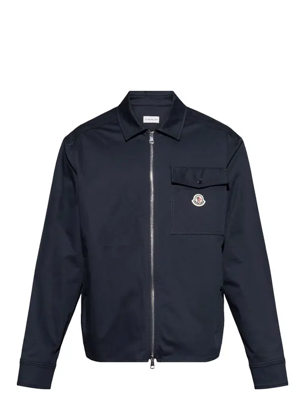 Moncler Shirt Jacket - Blue