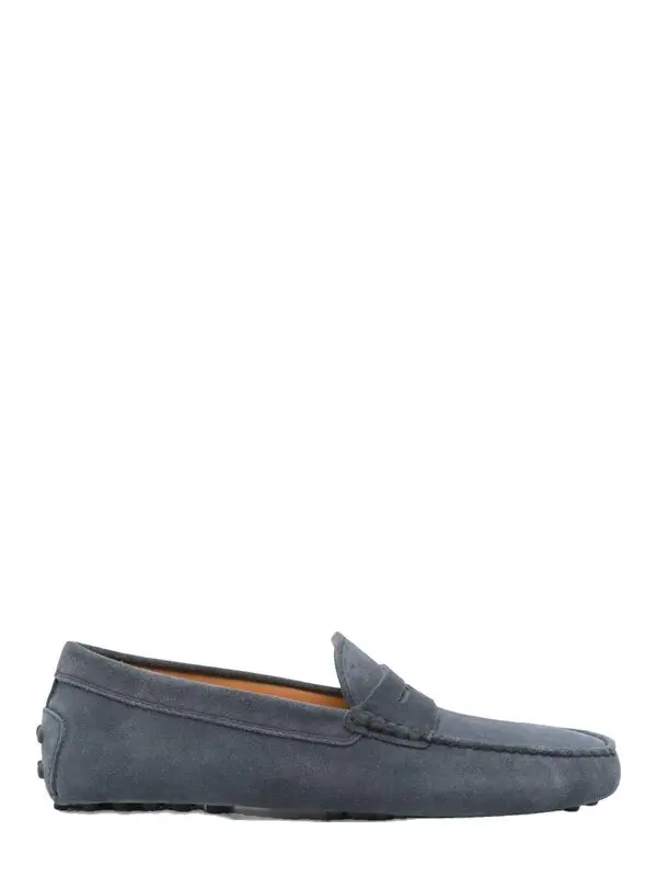TOD'S Rubber Suede Loafer - Blue