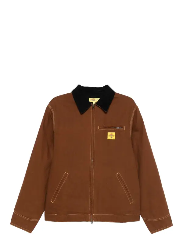ICECREAM Canvas Workwear Jacket - Brown