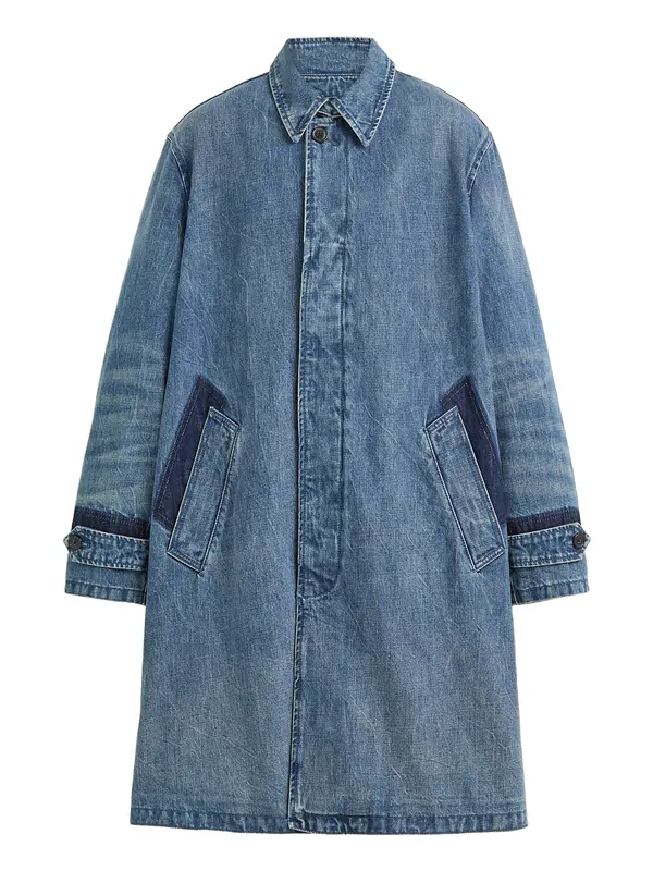 Coach Restored Denim Coat - Indigo