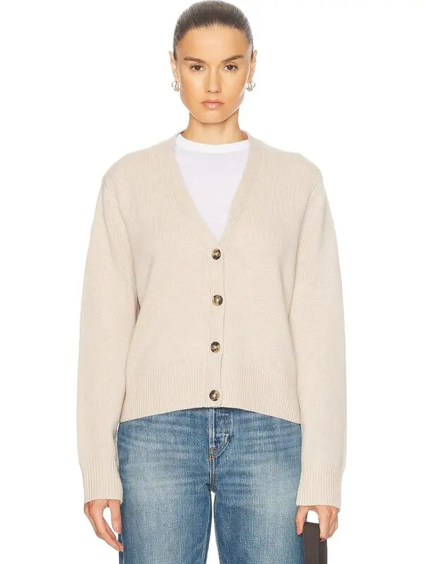Jenni Kayne Cashmere Colette Cardigan - Oatmeal