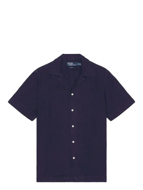 Polo Ralph Lauren Andy Camp Shirt In Navy - Newport Navy