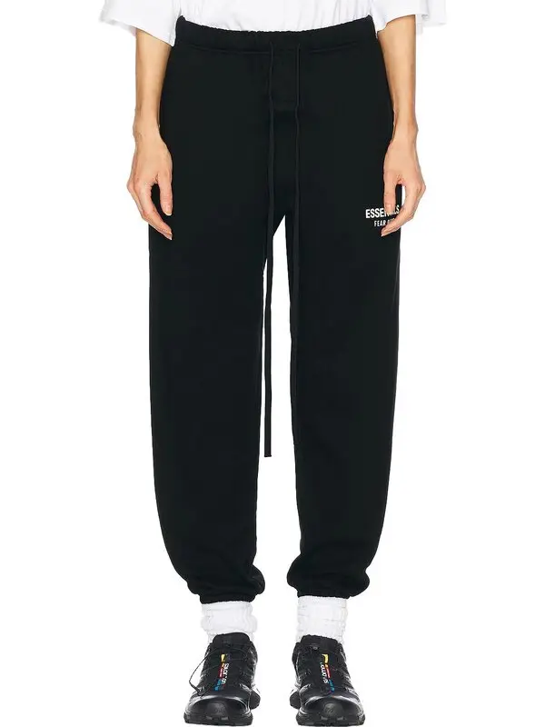 Fear Of God Fleece Sweatpants - Black