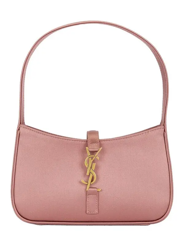 Saint Laurent Mini Le 5 A 7 Hobo Bag - Dragee
