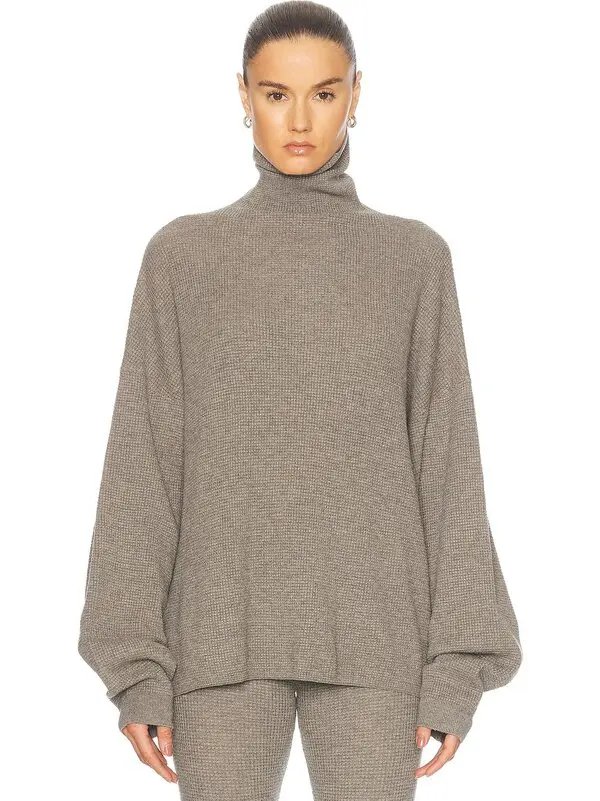 Fear Of God Turtleneck Sweater - Heather Gray