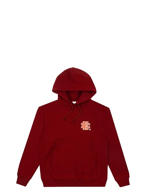 ERIC EMANUEL Ee Basic Hoodie - Red/orange