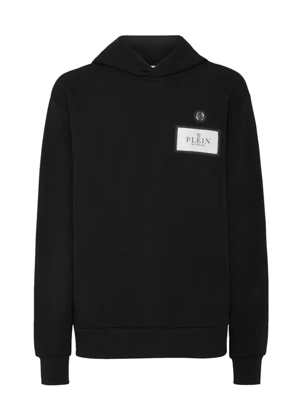 Philipp Plein Logo-print Hoodie - Black