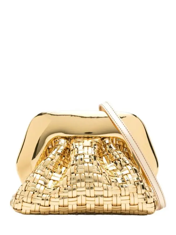 THEMOIRE Mirror Effect Clutch - Gold
