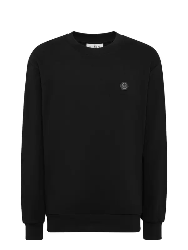 Philipp Plein Embroidered Logo Sweatshirt - Black