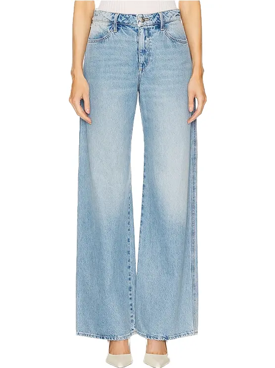 Sprwmn Mid-rise Wide Leg Jeans - Paradis