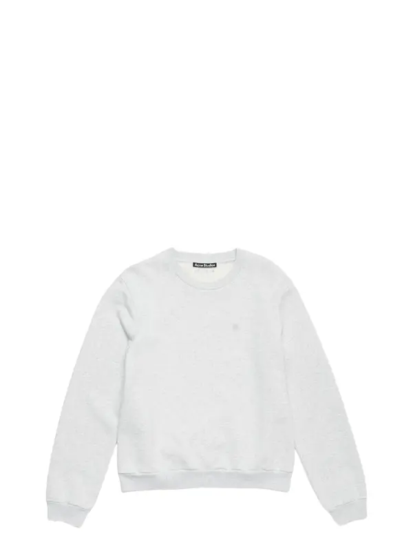 Acne Studios Fleece Crew-neck Sweatshirt - Grey