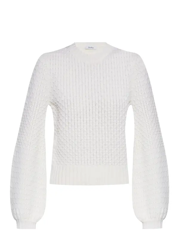 Max Mara Elvira Jumper - White