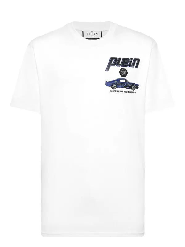 Philipp Plein Cars Racing T-shirt - White