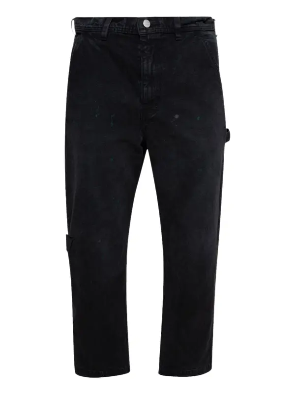 Enfants Riches Déprimés Straight Leg Jeans - Black