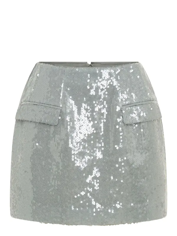 NICHOLAS Thora Mini Skirt - Green