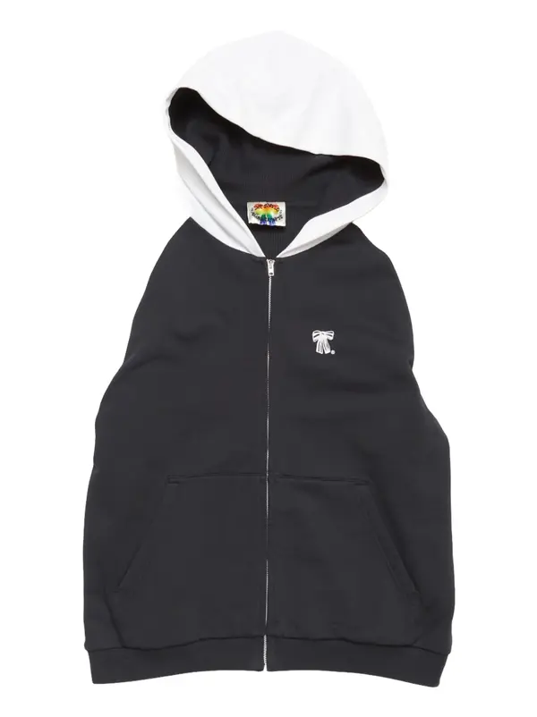 Acne Studios Zip-up Hoodie - Black