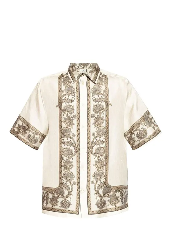 Etro Silk Shirt - Neutrals