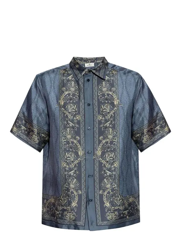 Etro Silk Shirt - Blue