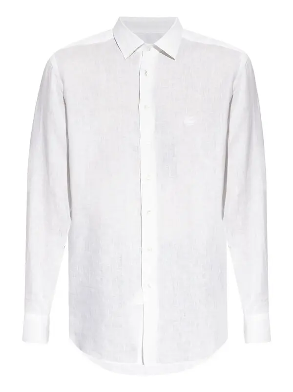 Etro Pegaso-embroidered Shirt - White