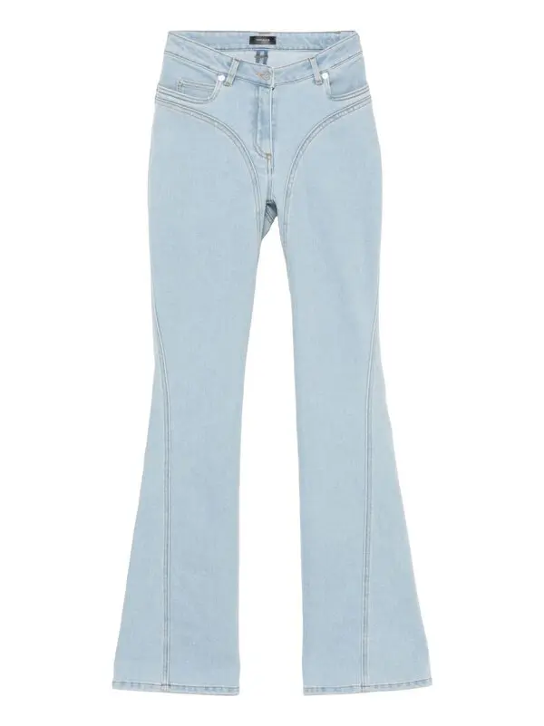 MUGLER Flared Jeans - Blue