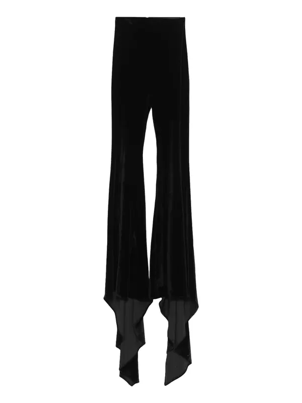 Alchemy Fashions X Lia Aram Velvet Trousers - Black