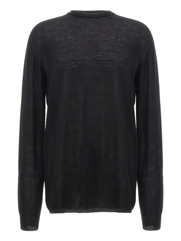 Rick Owens Round-neck Jumper - Black