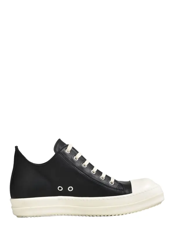 Rick Owens Ramones Low Top Sneakers - Black