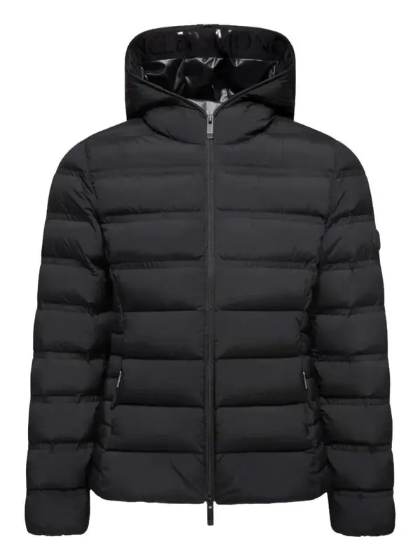 Moncler Padded Hooded Jacket - Black
