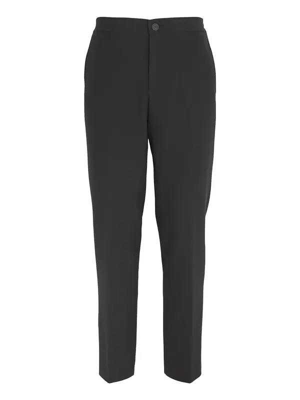 Sandro Tailored Straight Trousers - Black