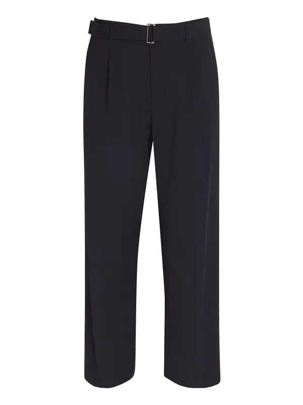 LE17SEPTEMBRE Wool-blend Tailored Trousers - Navy